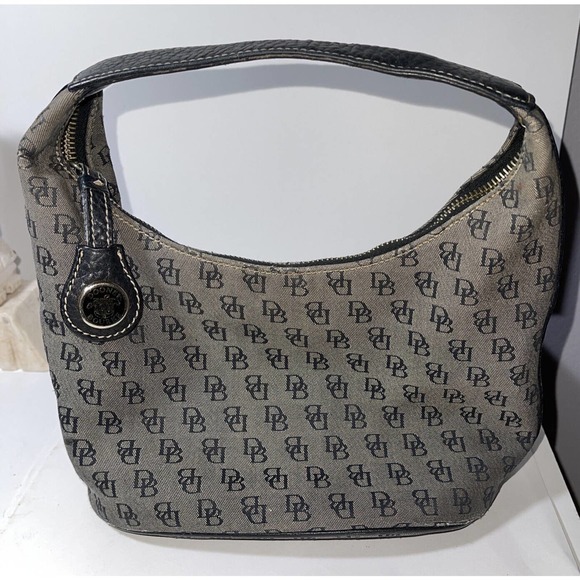 Dooney & Bourke | Bags | Dooney Bourke Db Logo Signature Small Hobo ...